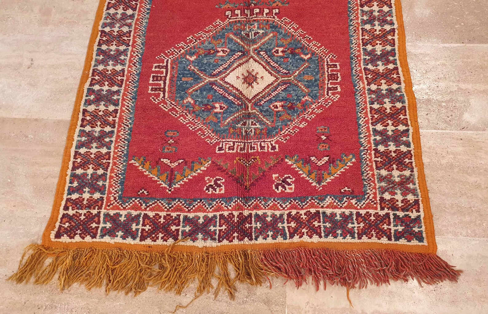 Vintage Moroccan Rug Taznakht Carpets Zanafi Kelim Vintage - Etsy