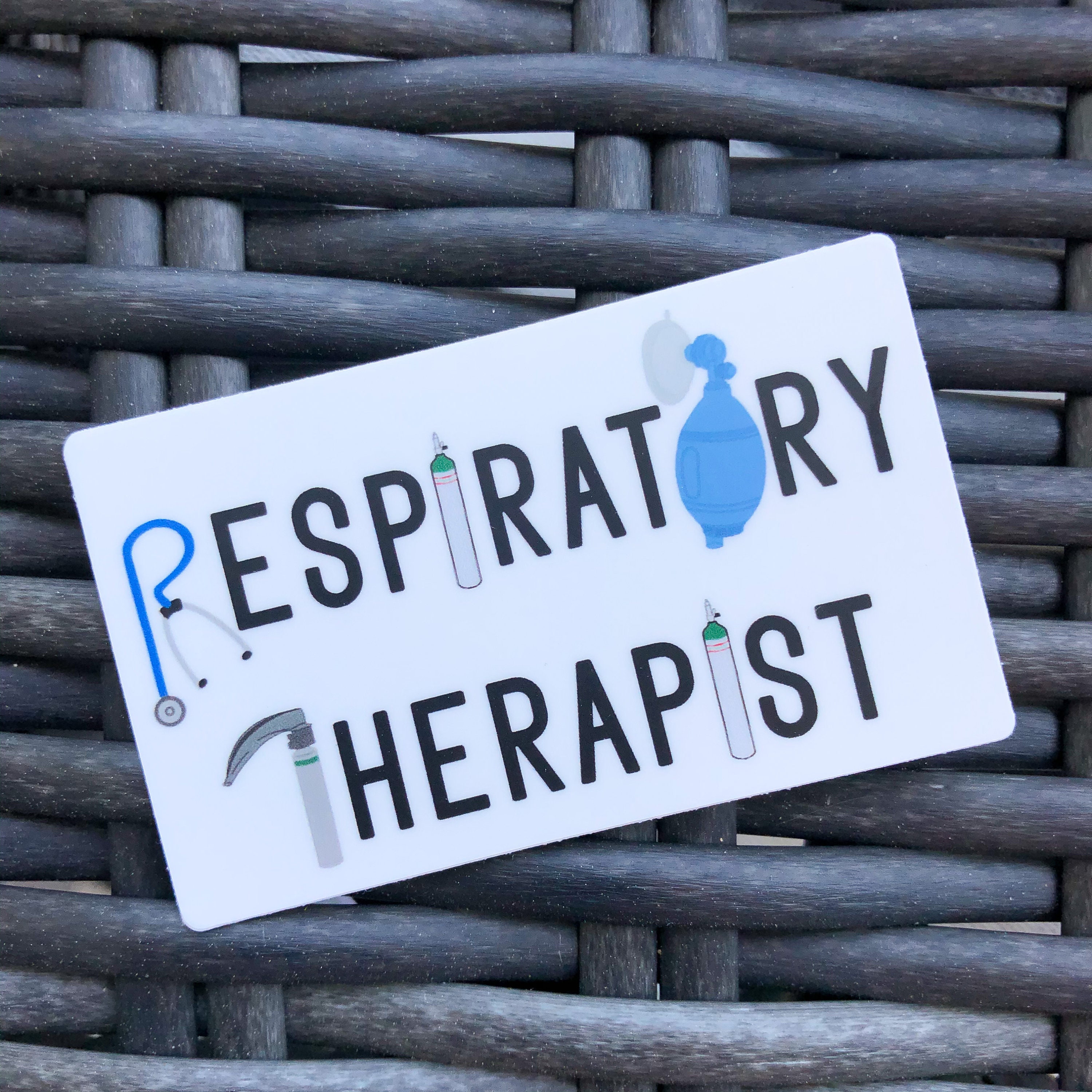 Respiratory Therapist Sticker, RT Sticker, CRT Sticker, RRT Sticker ...