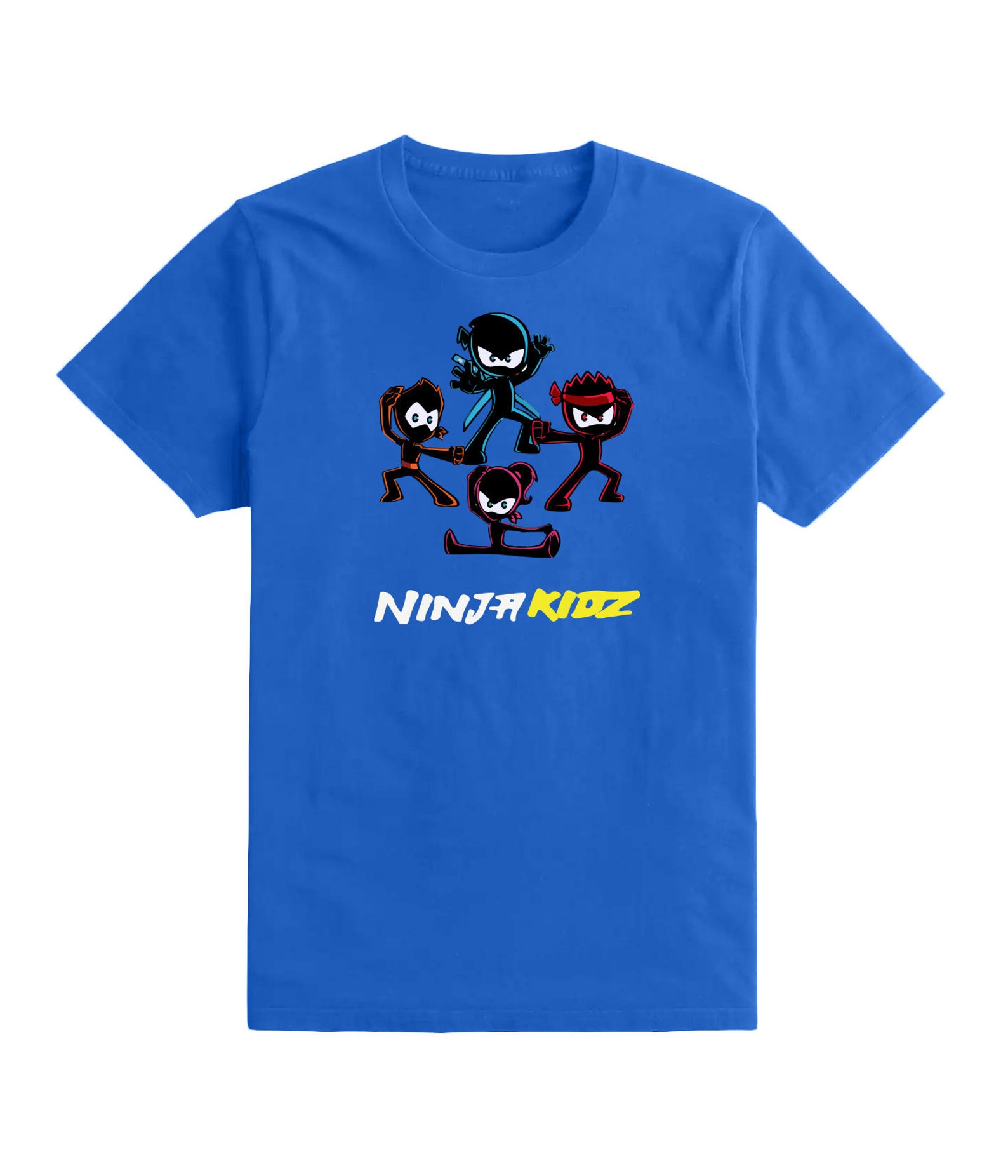 Kids Team Boys Girls Ninja Kidz Tv Gaming T-shirt Childrens - Etsy