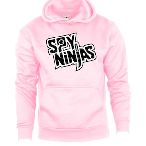 SPY NINJA CWC Inspired Kids Boys Girls Hoodie Youtuber Merch Hooded ...