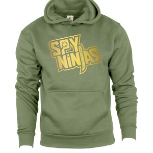 Gold Spy Ninjas CWC Chad Wild Clay Inspired Kids Boys Girls Hoodie ...