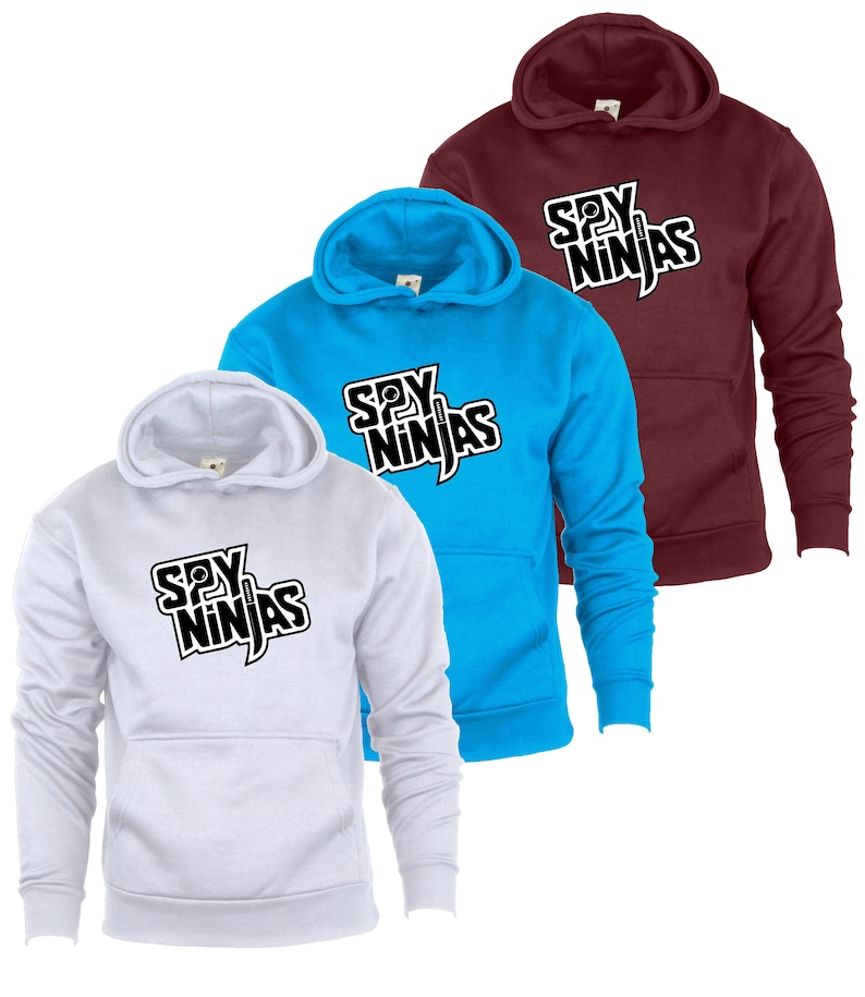 SPY NINJA CWC Inspired Kids Boys Girls Hoodie Youtuber Merch | Etsy