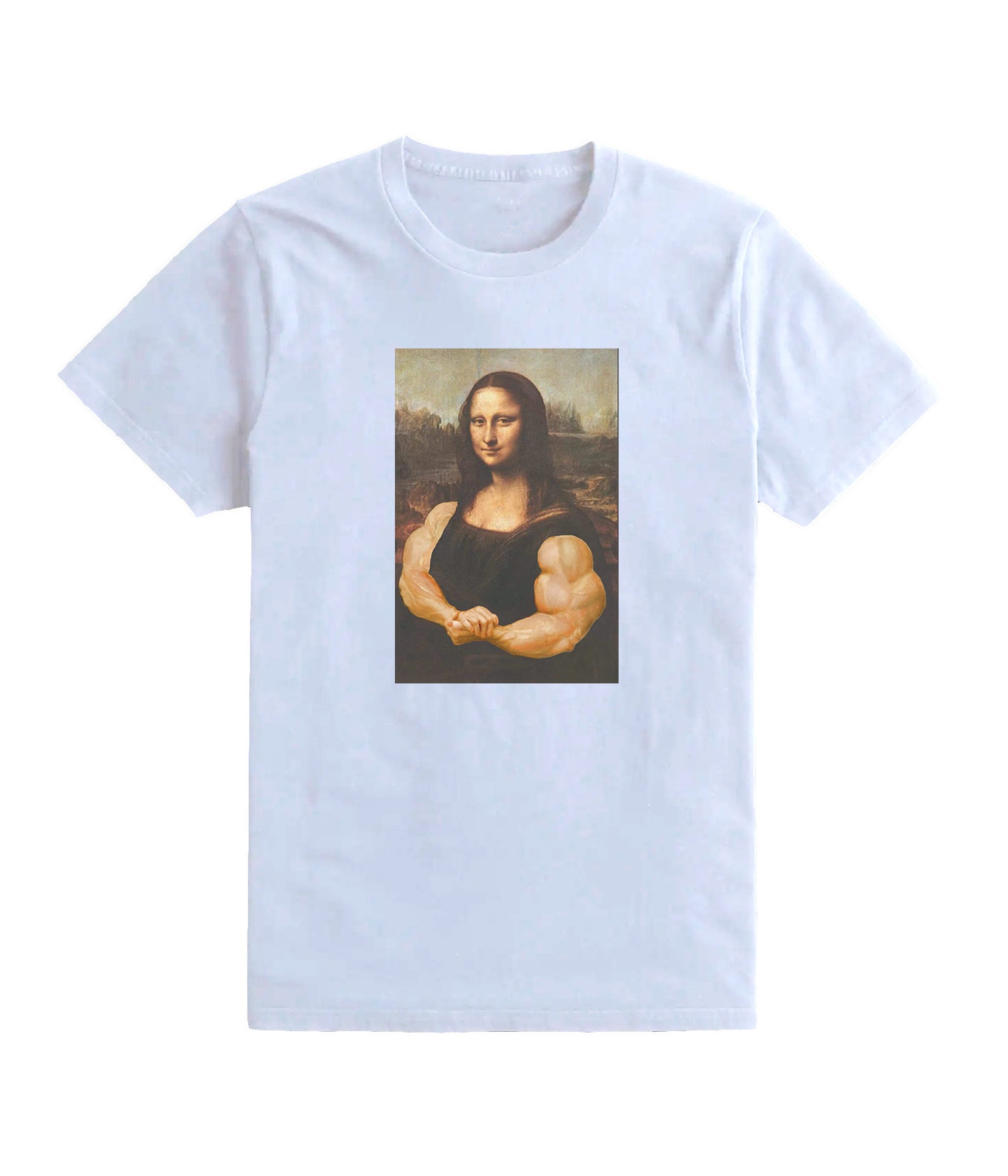 Gym Mona Lisa Shirt Wham Mona Lisa Buff Mona Lisa Hood Mona - Etsy UK
