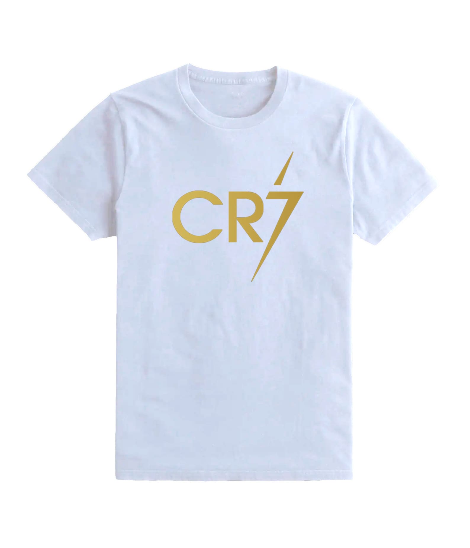CR7 T Shirt Boys Ronaldo Football Gift Kids Gold Print | Etsy