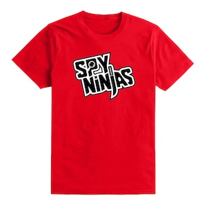 Kids Chad Wild Clay CWC Spy Ninja T-shirt Boys Girls Youtuber Gamers ...