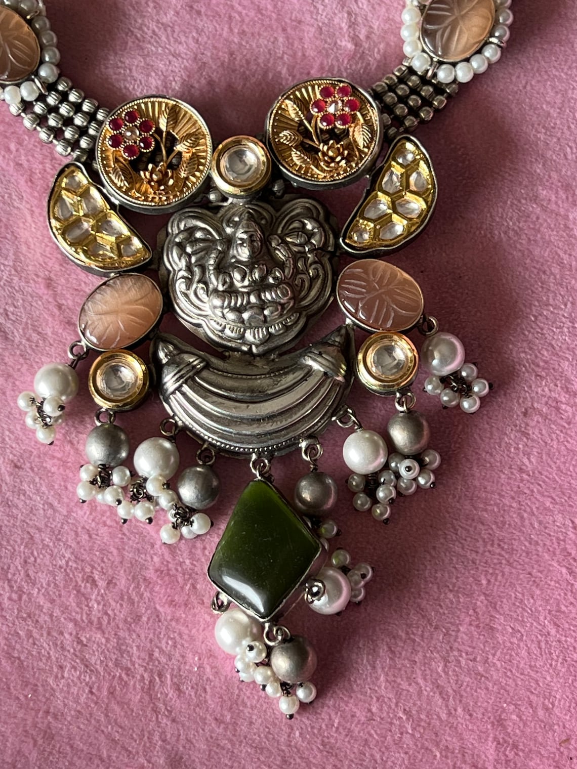 Divine Fusion Goddess Necklace Set - Embrace Elegance - Etsy