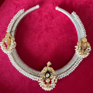 Chic Designer Fusion Hasli Necklace - Etsy