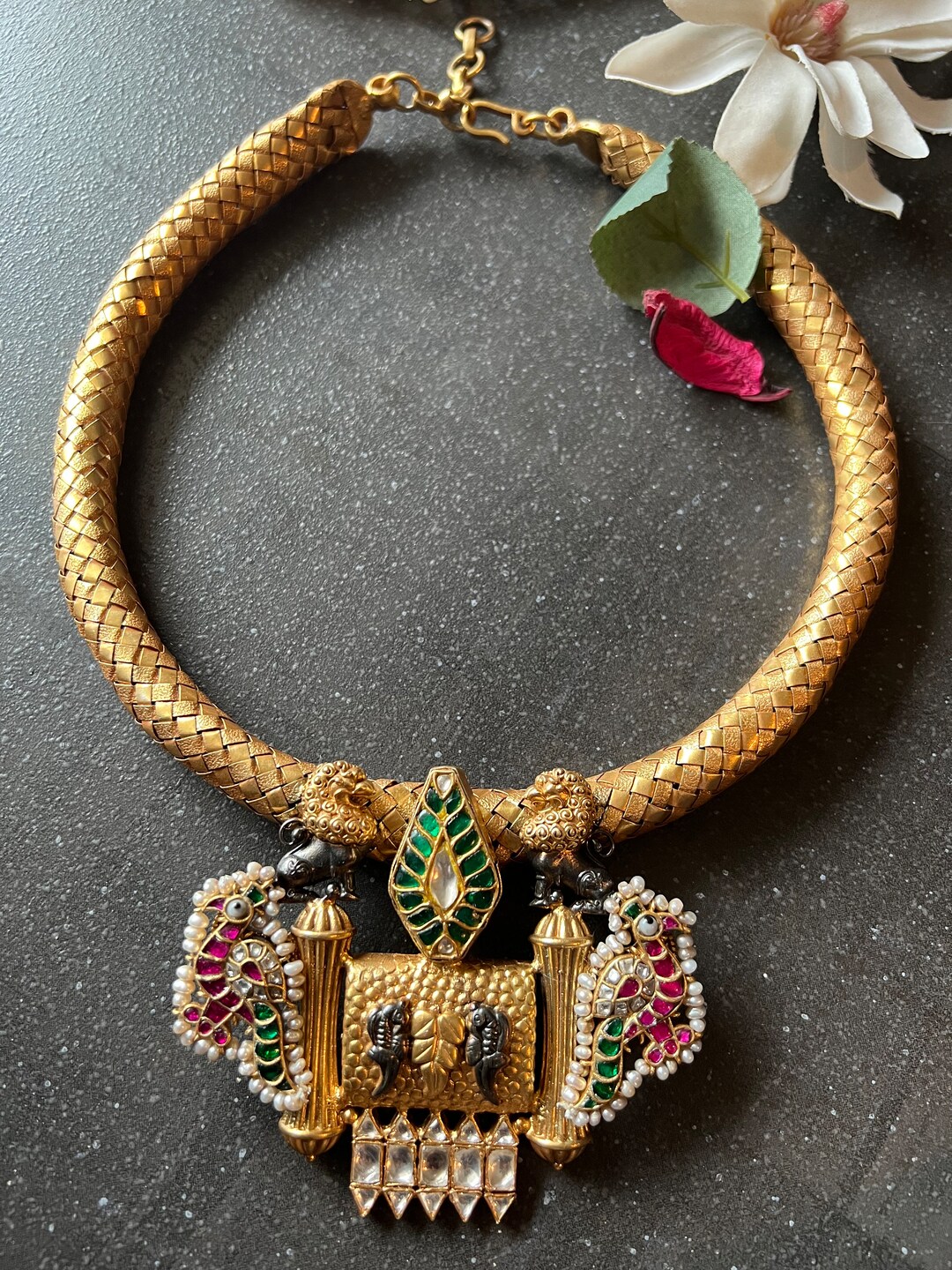 Pure 925 Silver Hasli Necklace - Etsy