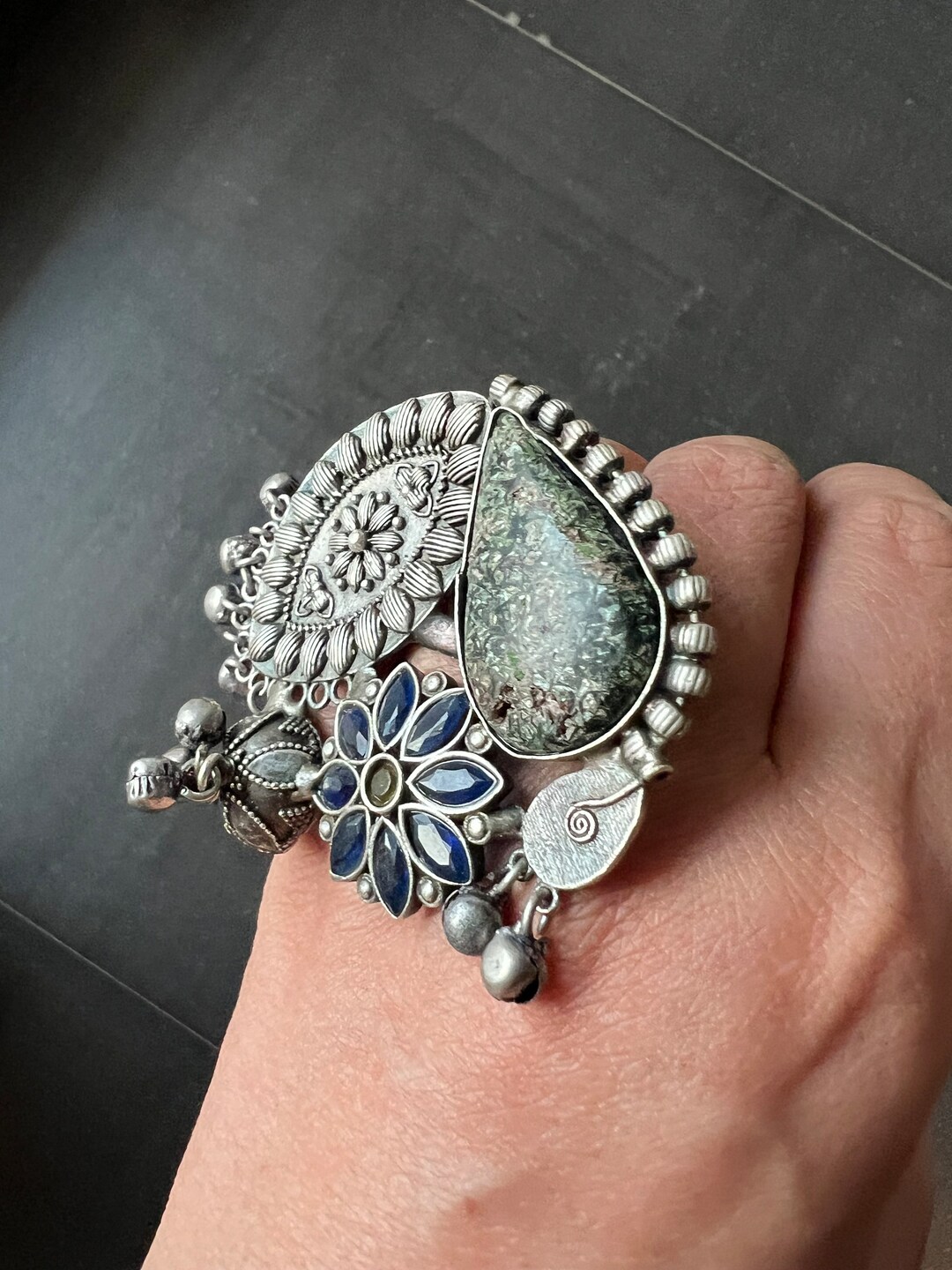 One-of-a-kind Designer Fusion Ring - Premium Brass - Etsy