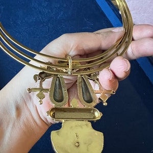 Elegant Sterling Silver Fusion Hasli Necklace With Animal - Etsy