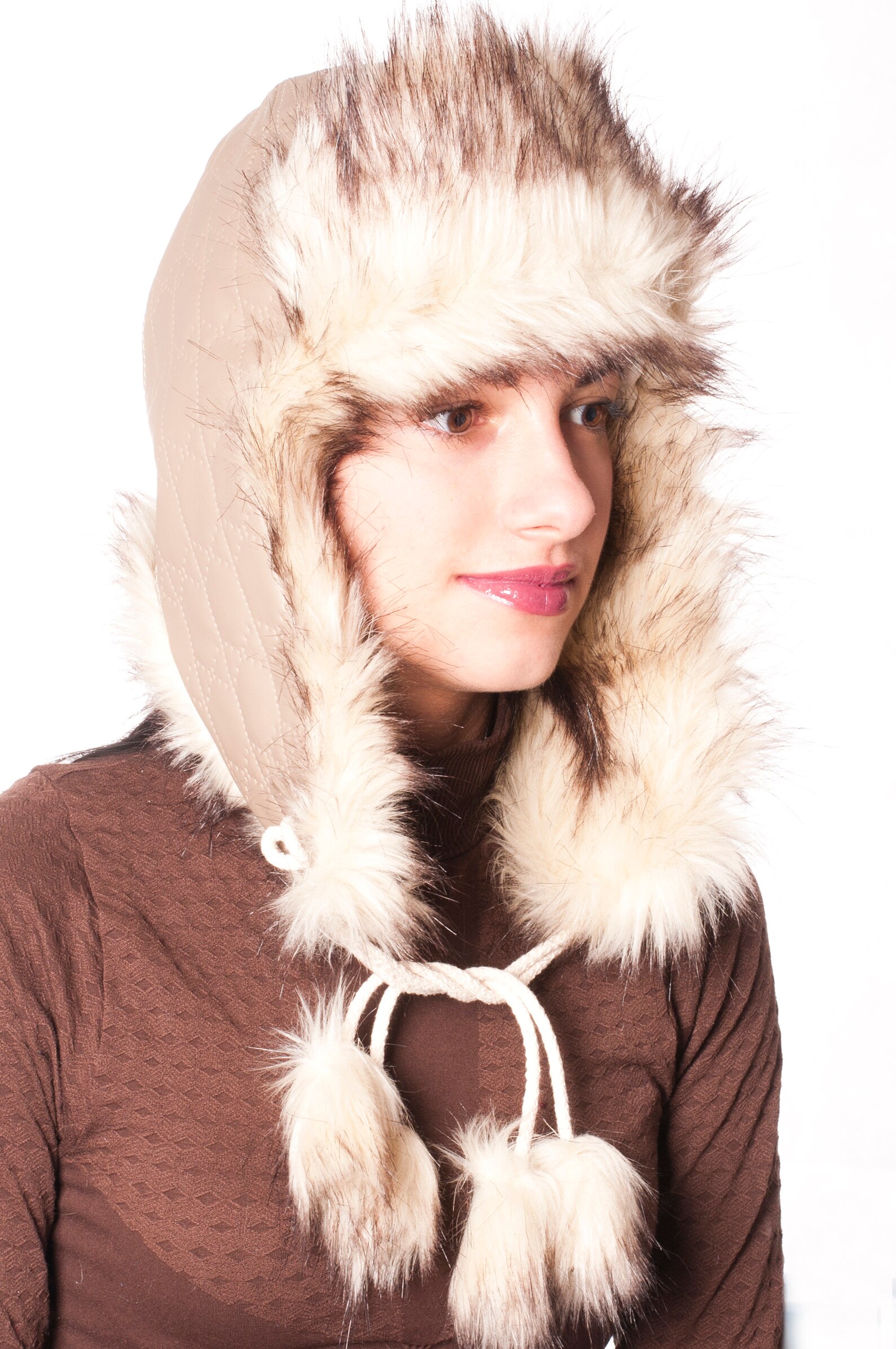 Women Winter Cap Faux Fur Ushanka Hat - Etsy UK