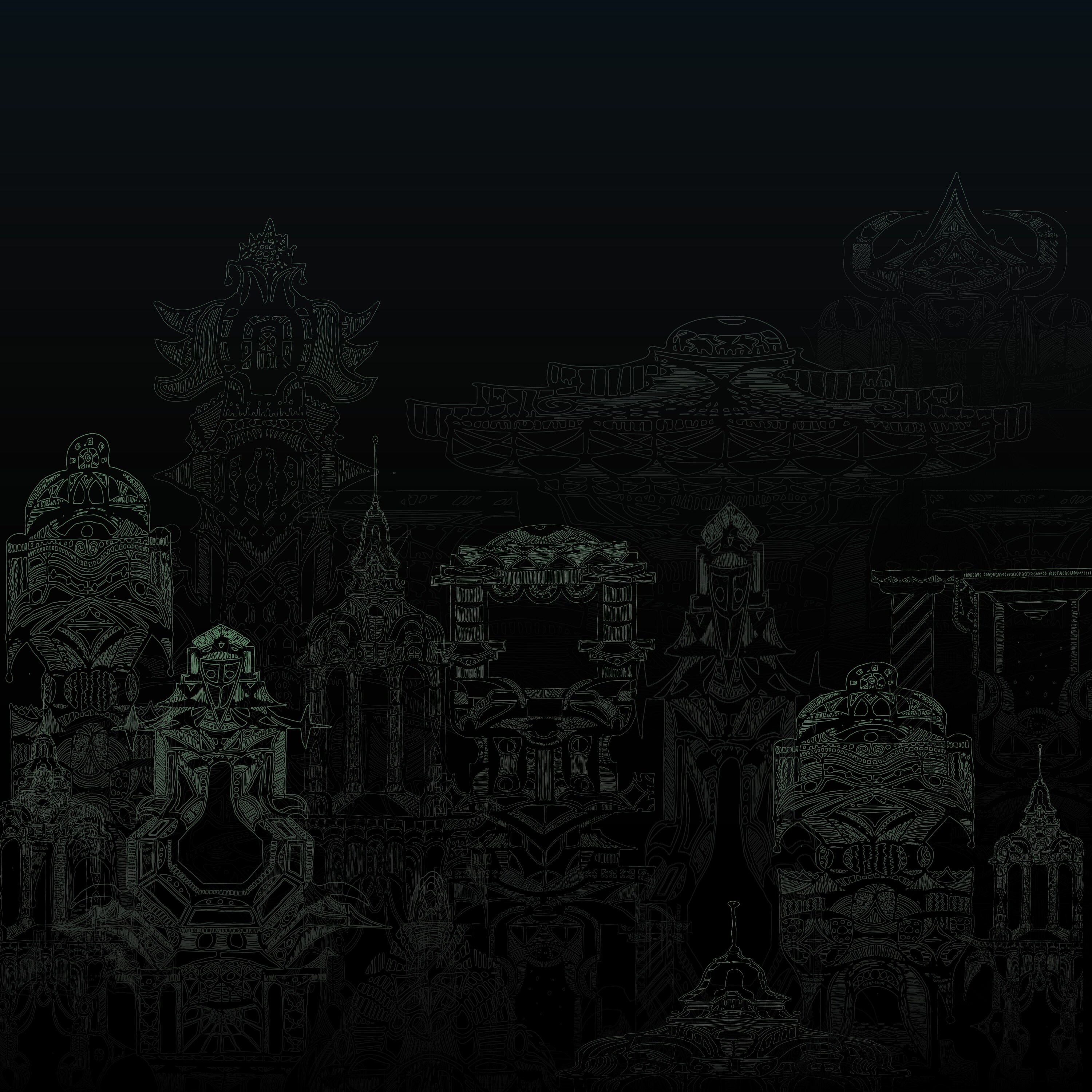 Lost Carcosa hand-drawn Illustration Digital - Etsy