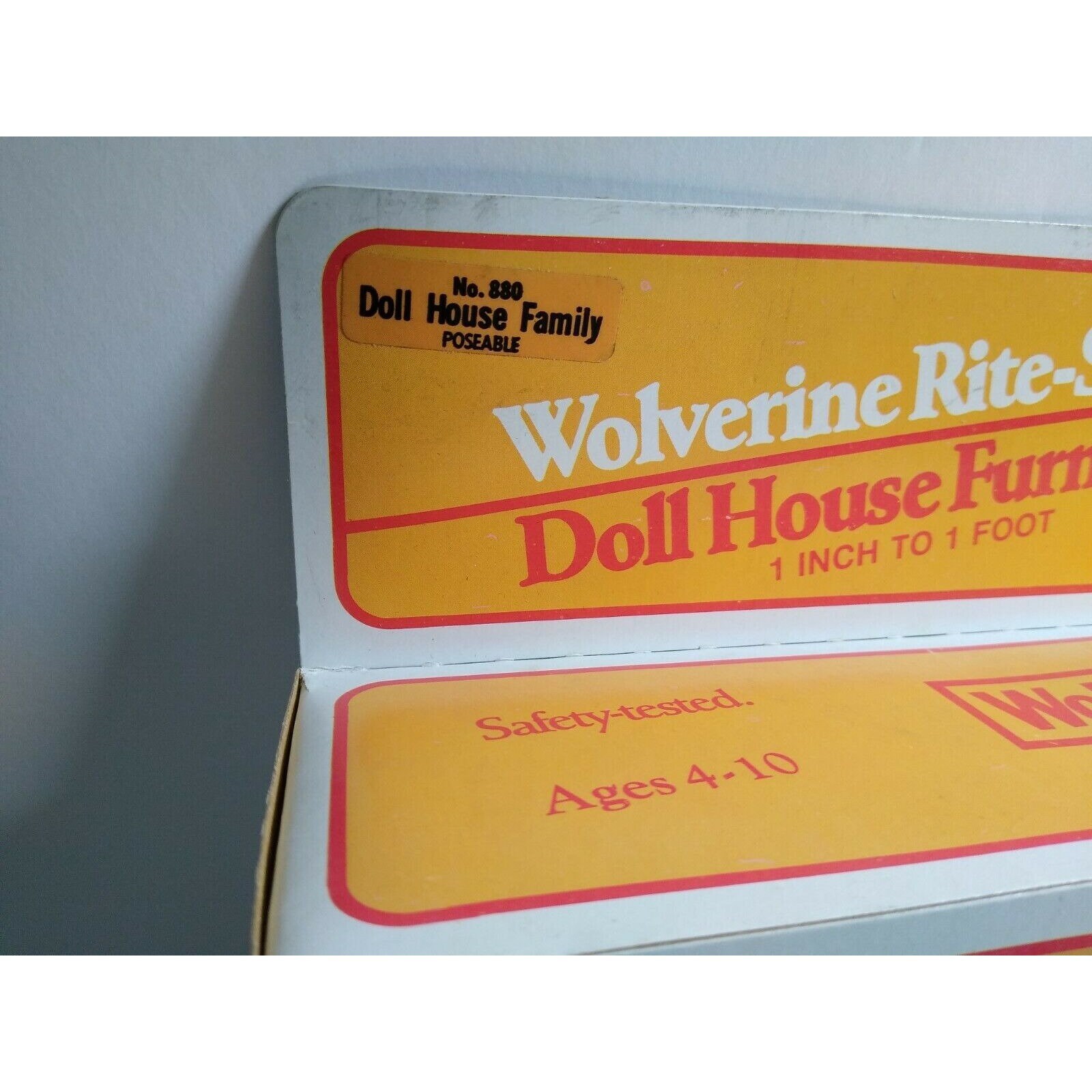 The Bender Family Doll Set Dollhouse Figure Vintage Wolverine Rite ...
