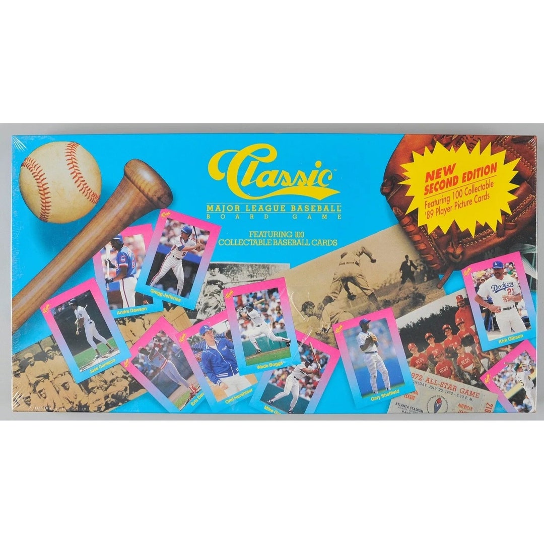 Classic Major League Baseball Board Game ( 1987 ) - Etsy