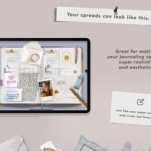 Digital Stationery Kit: Goodnotes Stickerbook for Digital Journaling ...