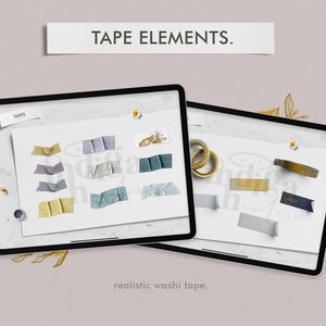 Digital Stationery Kit: Goodnotes Stickerbook for Digital Journaling ...