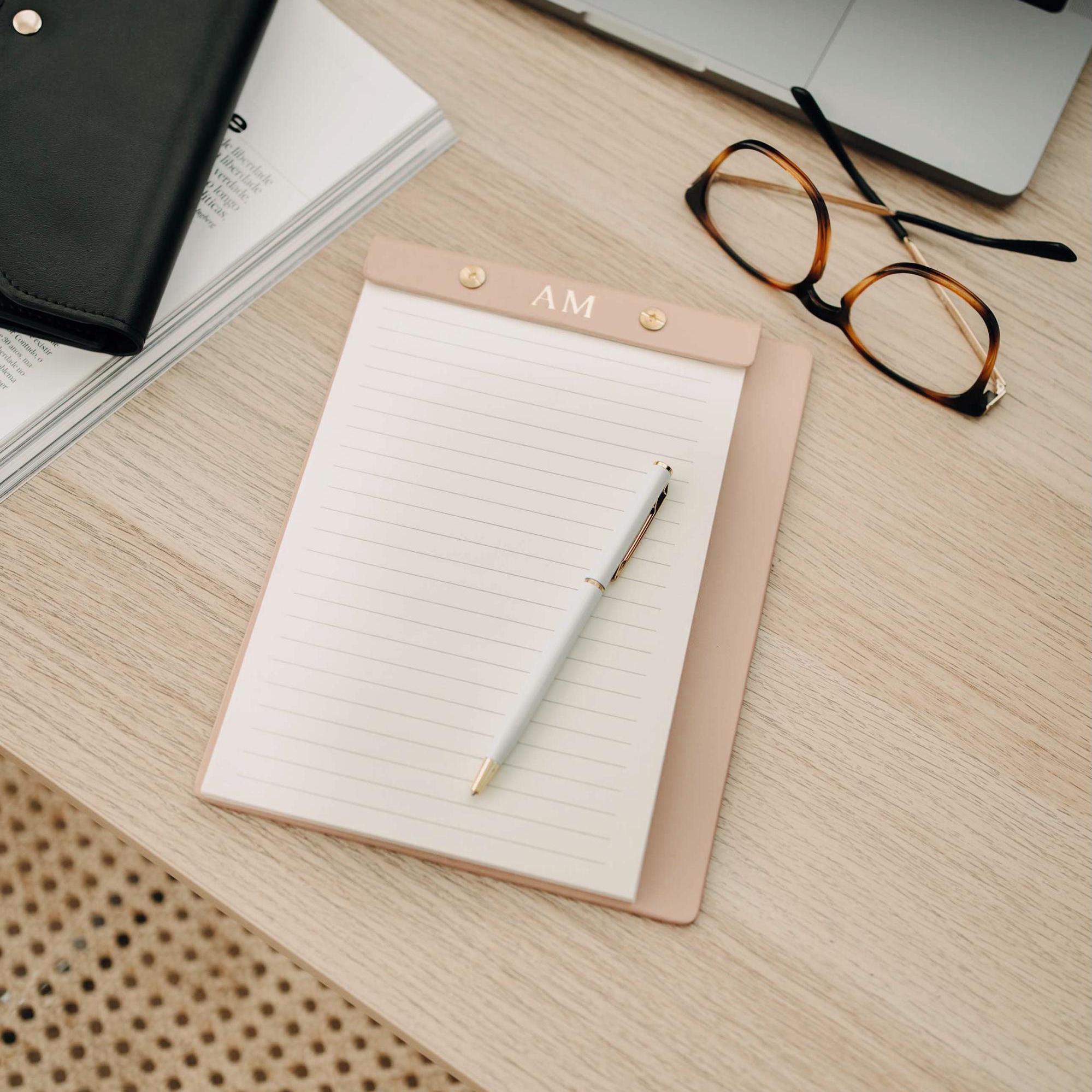 Personalized Notepad Refillable With a Matching Pen, Custom Notepad ...
