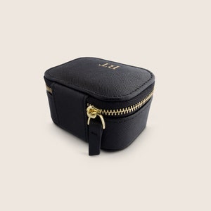 Personalised Jewelry Travel Case, Monogram With Name/initials, Custom ...