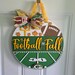 Fall Door Hanger - Football and Fall - Etsy