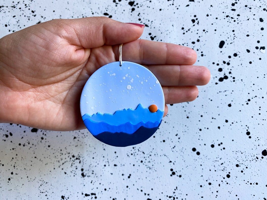 Blue Ridge Mountain Ornament, National Parks, Adventure Gift, North ...