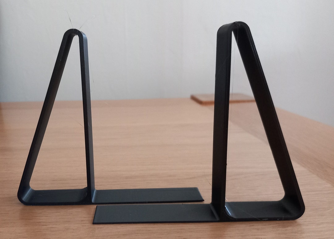 Pair of Modern Simple Bookends, Price is for a Pair, Space Saving ...
