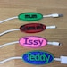 Personalised Cable Tag for iPhone Charger - Mobile Phone Accessory ...