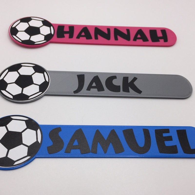 Soccer Bookmark - Etsy