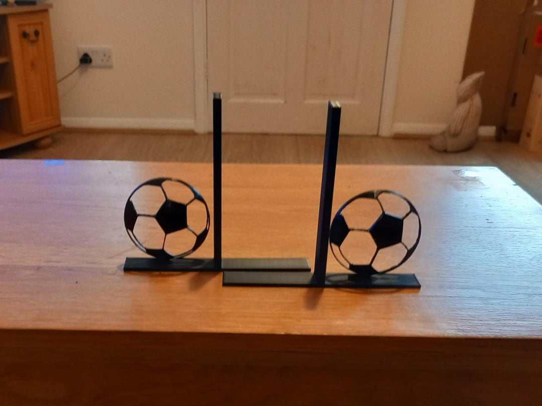 Football Bookends, Pair of Bookends, Book Lovers, Available in a Range ...