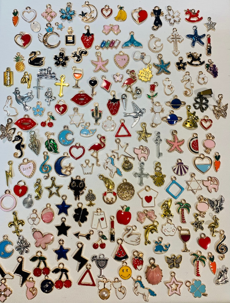 CUSTOM CHARM BRACELET, Design Your Own, Choose Your Charms - Etsy