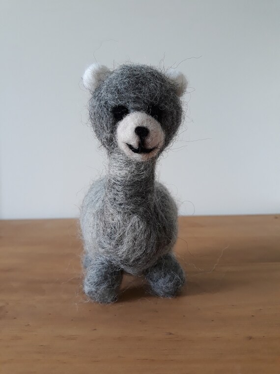 Needle felting Llama needle felt animals - Etsy