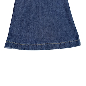 Vintage Y2K Low Rise Flare Jeans, Low Waist Flared Denim Pants With ...