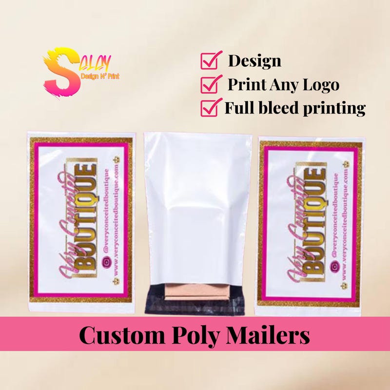 Poly Mailers Custom - Etsy