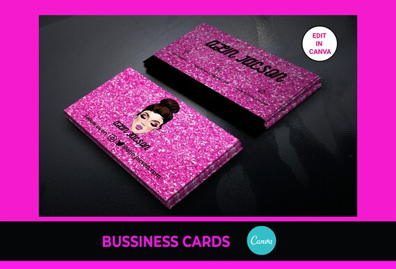 DIY Business Card Hair Business Card Business Cards Design | Etsy