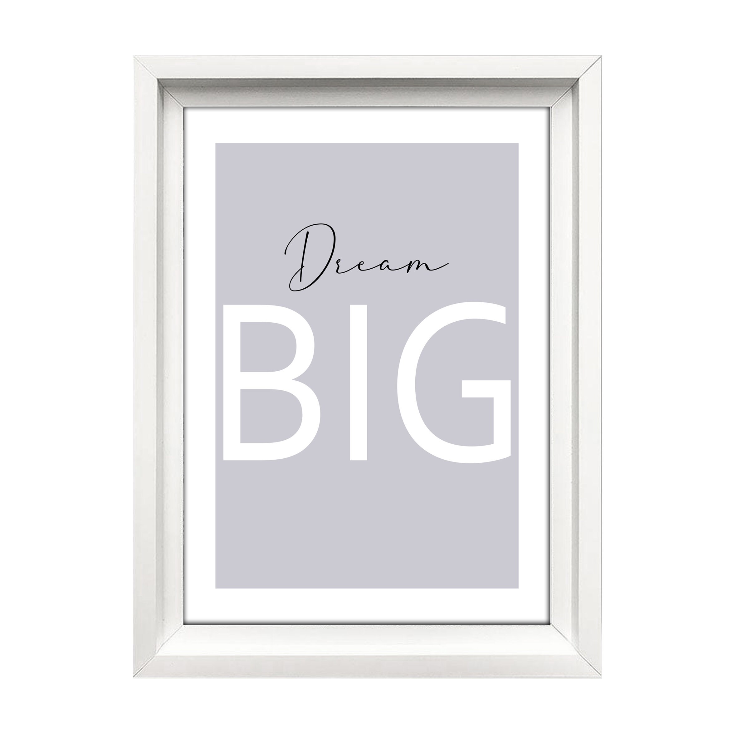 Dream Big Print Home Decor A4 Wall Art Inspirational Print - Etsy UK