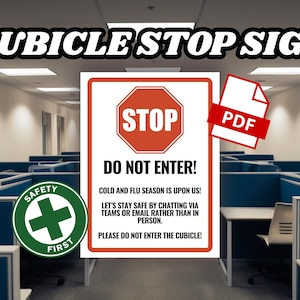 If You Are Sick Do Not Enter Sign - Etsy