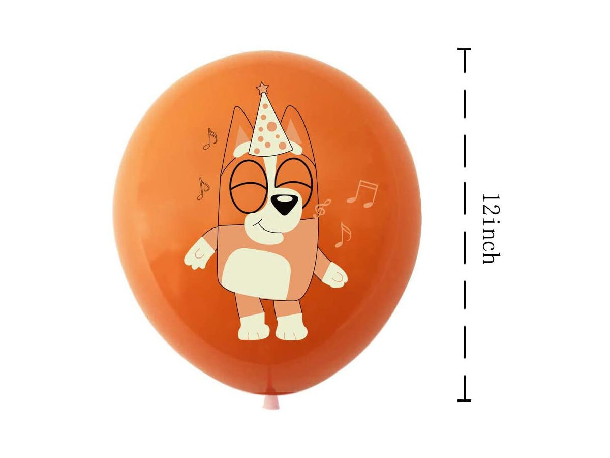 24pcs bluey balloons bluey theme party supplies | Etsy