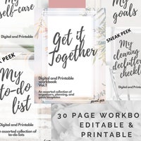 Planner, Tasks Organizer, Goal Organizer, Weekly Planner, Goal Setting ...