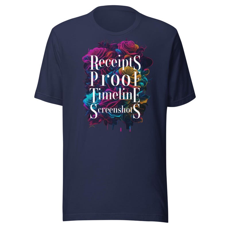 Receipts Proof Timeline Screenshots T-shirt Real Housewives SLC Andy ...