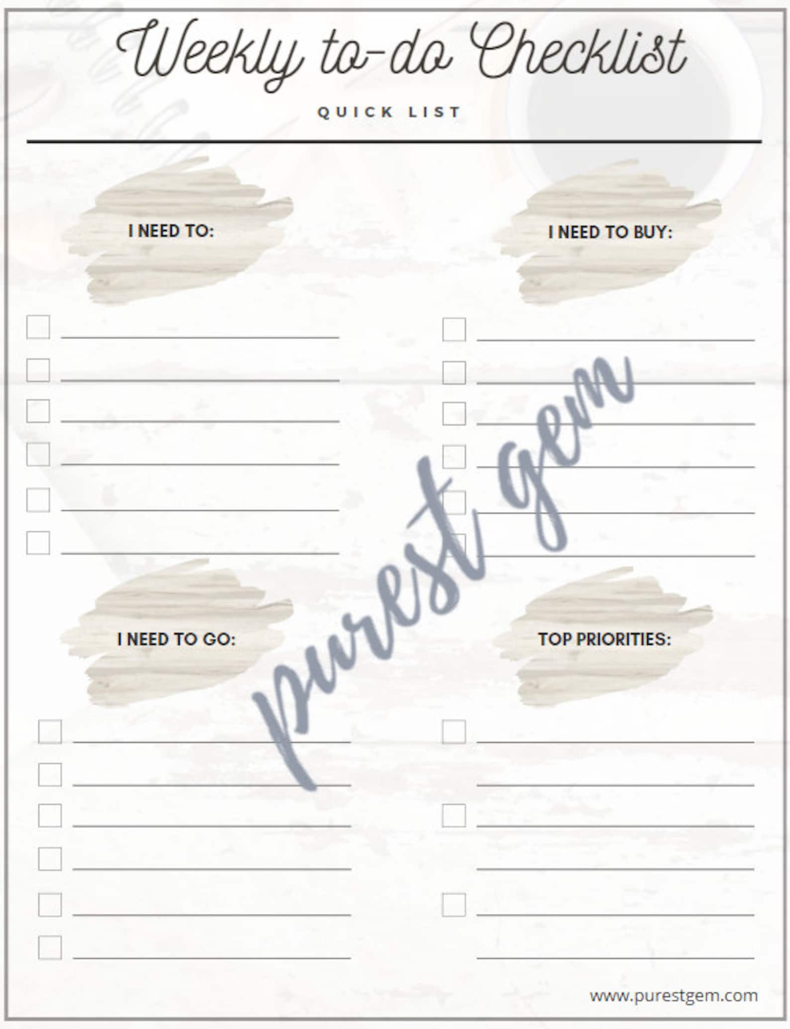 Planner, Tasks Organizer, Goal Organizer, Weekly Planner, Goal Setting ...
