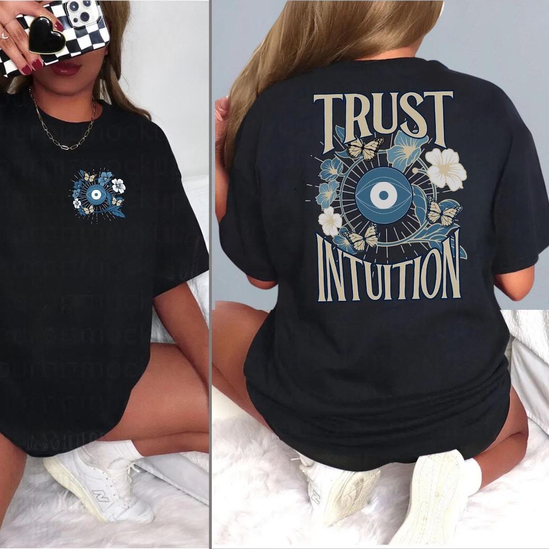Trust Intuition T-shirt, Third Eye Shirts, Spirituality Shirts ...