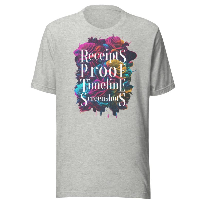 Receipts Proof Timeline Screenshots T-shirt Real Housewives SLC Andy ...