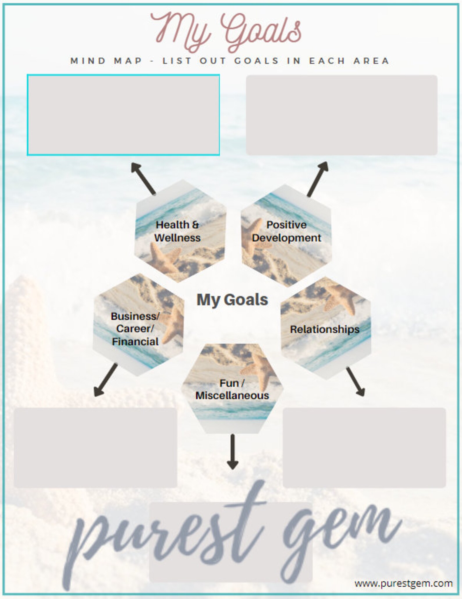 Planner, Tasks Organizer, Goal Organizer, Weekly Planner, Goal Setting ...