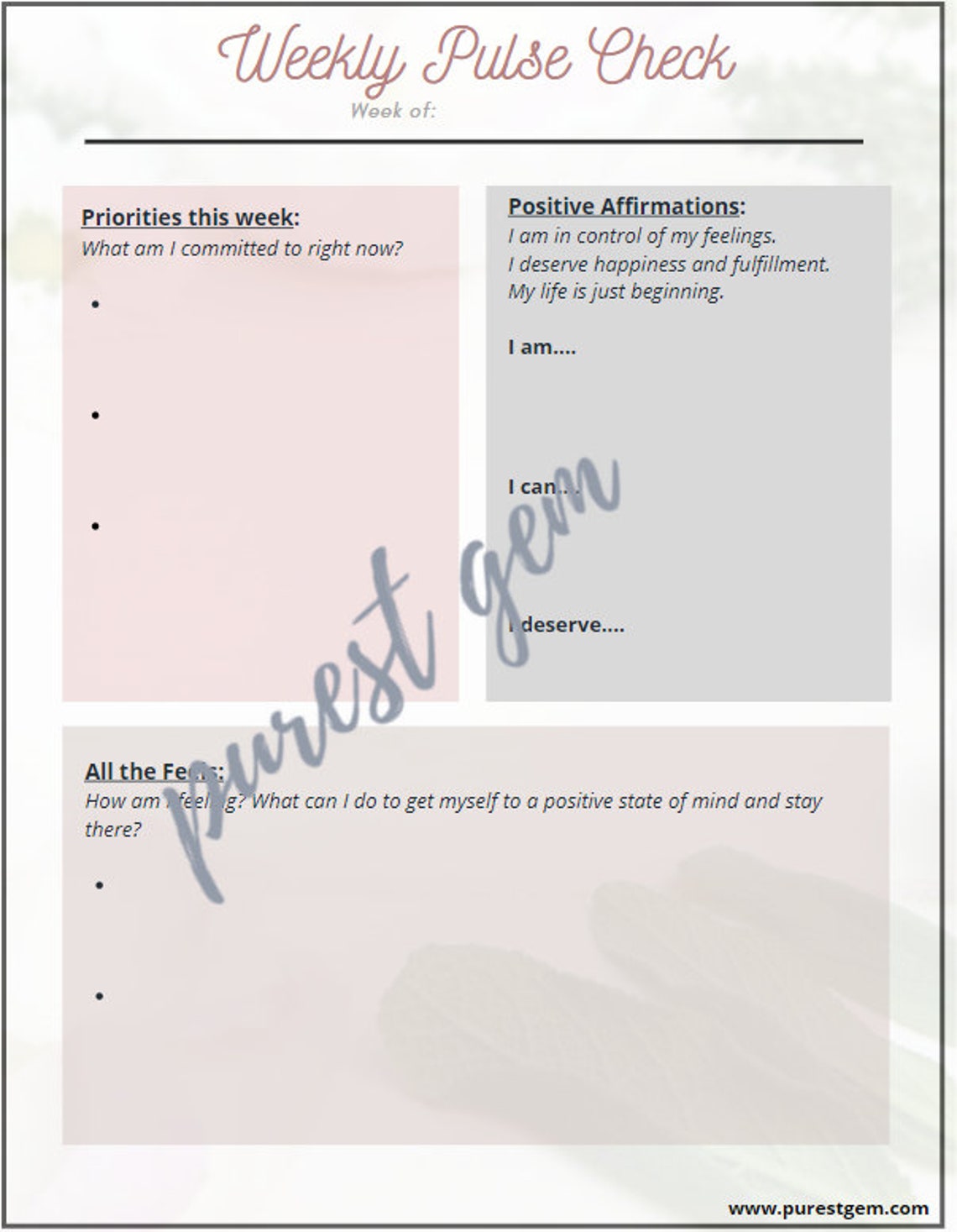 Planner, Tasks Organizer, Goal Organizer, Weekly Planner, Goal Setting ...