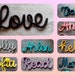 Customised Knitted Wire Words. Knitted Wire Names. Knitted - Etsy UK