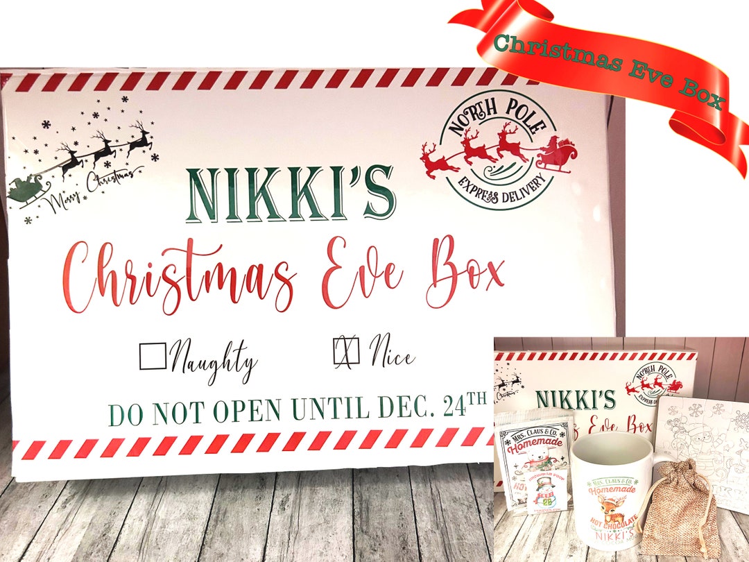 Early Bird Sale Premium Christmas Eve Boxes - Etsy