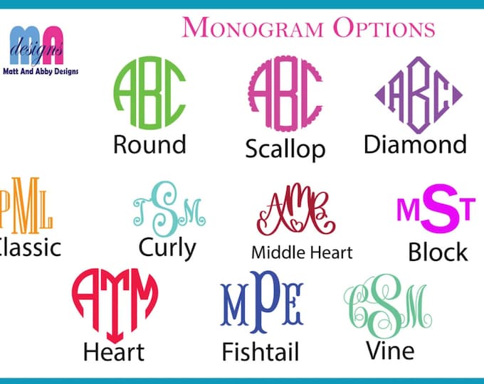 FREE SHIPPING DIY Iron-on Monogram - Etsy