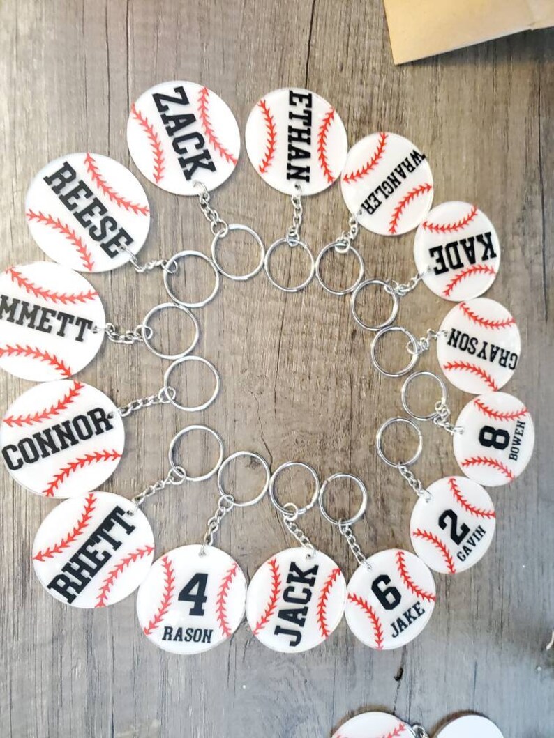 Sports Keychains - Etsy