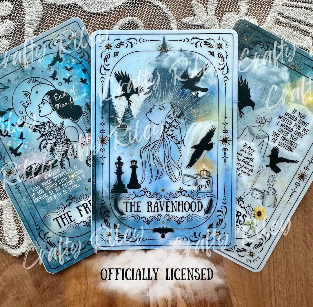 OFFICIALLY LICENSED Tarot Card Kate Stewart Ravenhood Trilogy - Flock ...