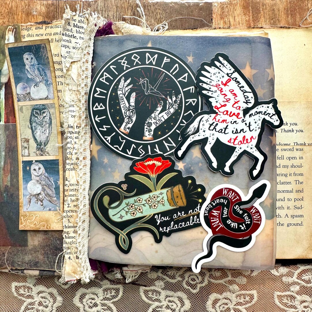 Dramione - Granian - Runes- Matte Kindle Laptop Waterbottle Sticker ...