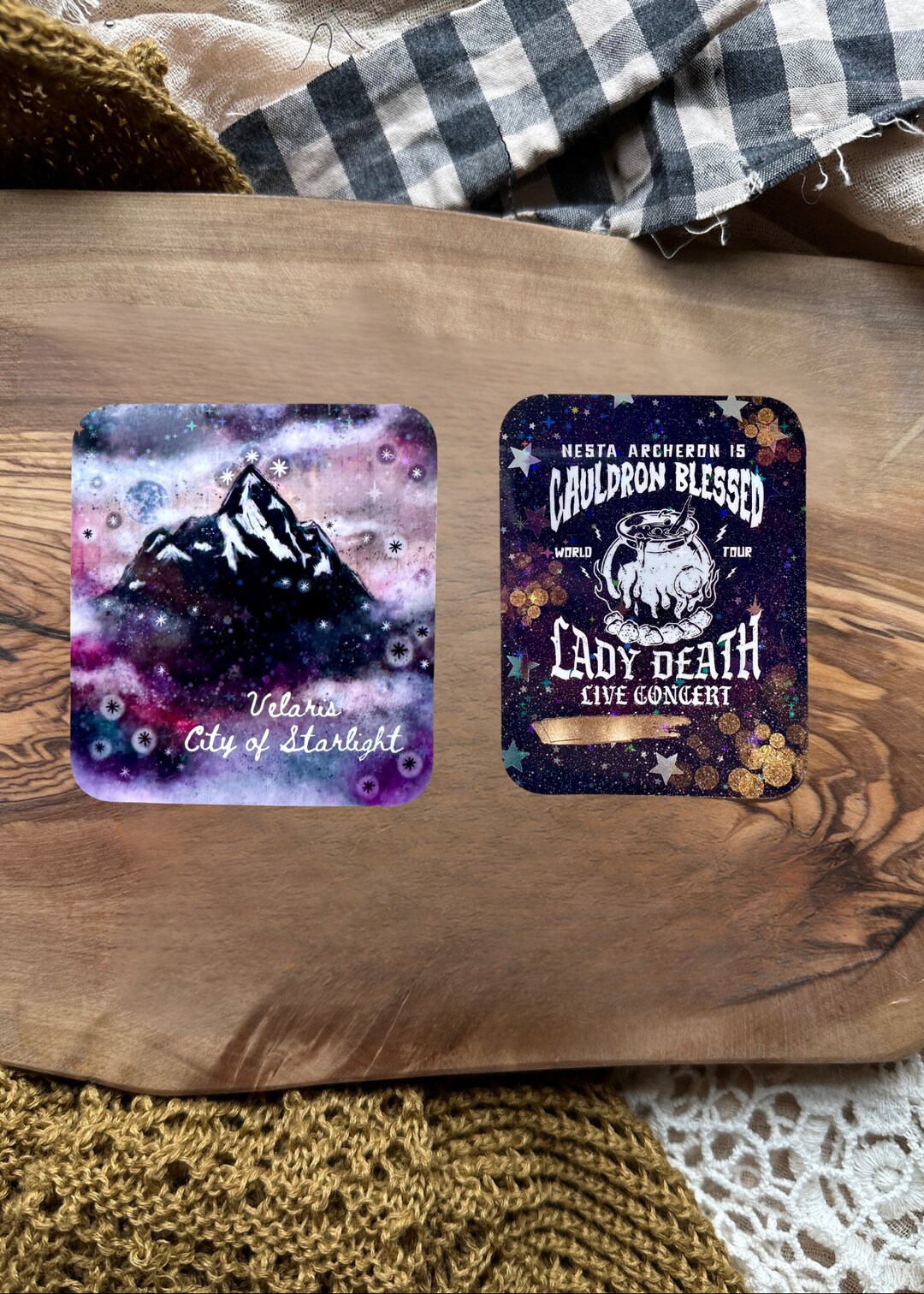 SJM Fanart ACOTAR / ACOMAF Velaris Nesta Archeron Cauldron Blessed ...